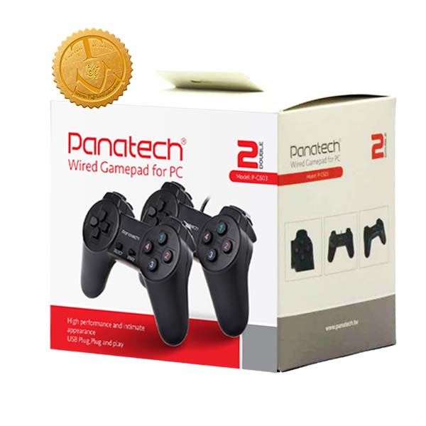 دسته بازی دوبل ساده پاناتک Panatech P-G503 ⋆ تجریش کالا